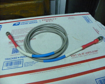 RG8X COAX 9 FT DOUBLE SHIELD SPECIAL TRIM TO CHANNEL 19 RED WHITE BLUE ...