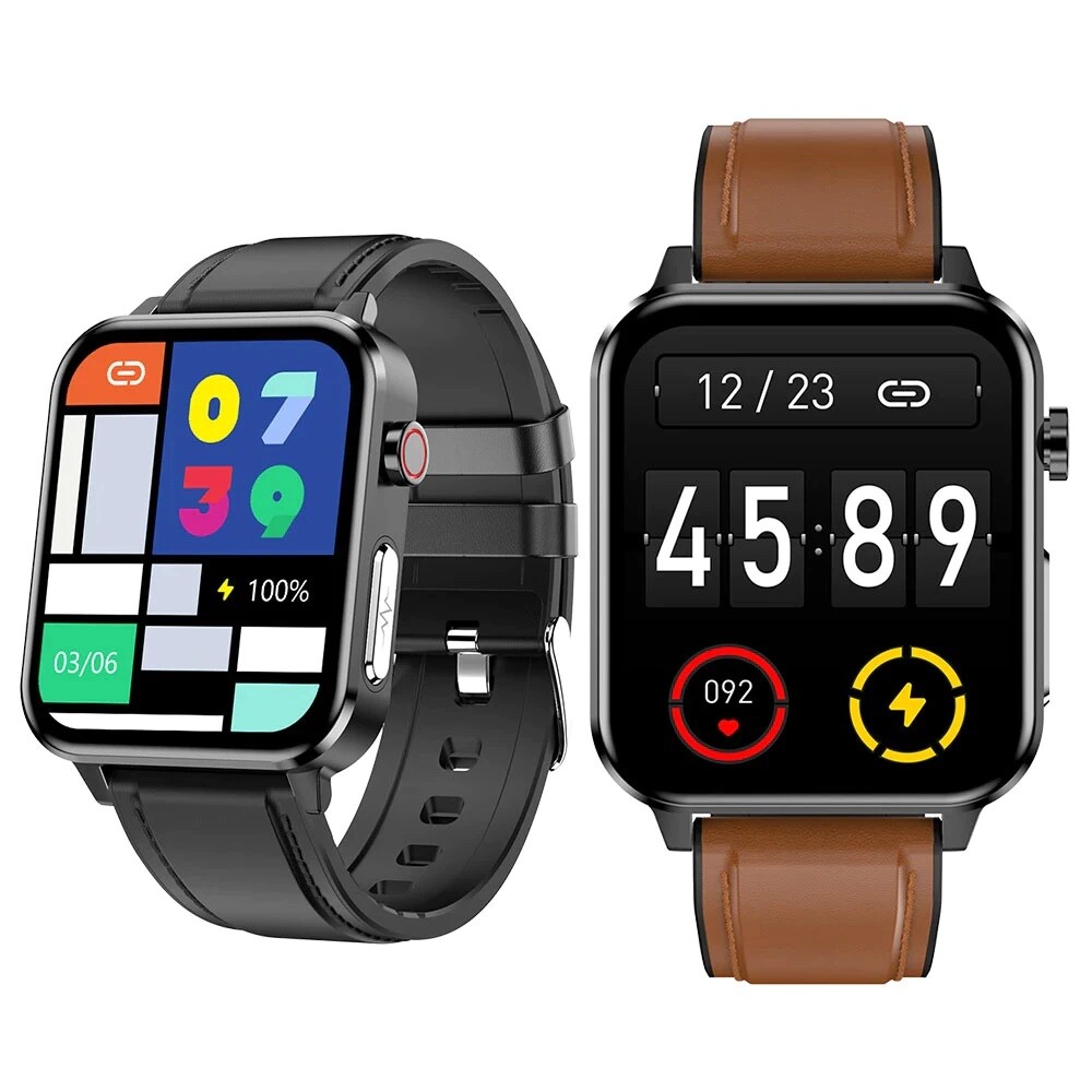 ECG PPG Smart Watch Heart Rate Blood Pressure Body Temperature ...
