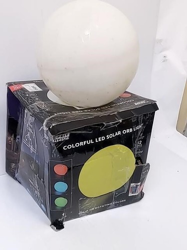 Feit Electric ORB12/SOL 12" Solar Power Plastic Color Changing LED Orb ...