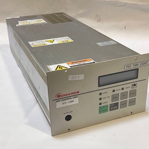 Edwards SCU-1600 STP Control Unit| Turbomolecular Pump Control Unit | eBay