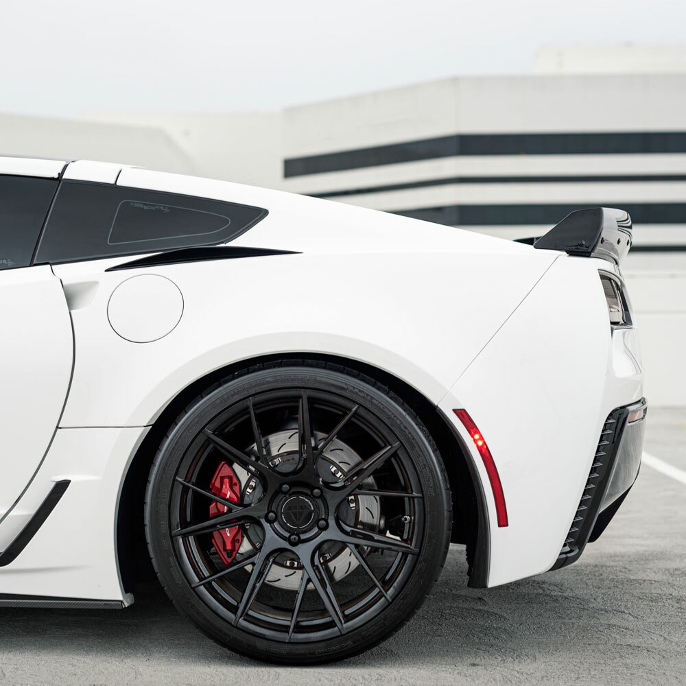 20" Blaque Diamond BD-F18 Black 20x10 20x11 Forged Wheels Rims Fits ...