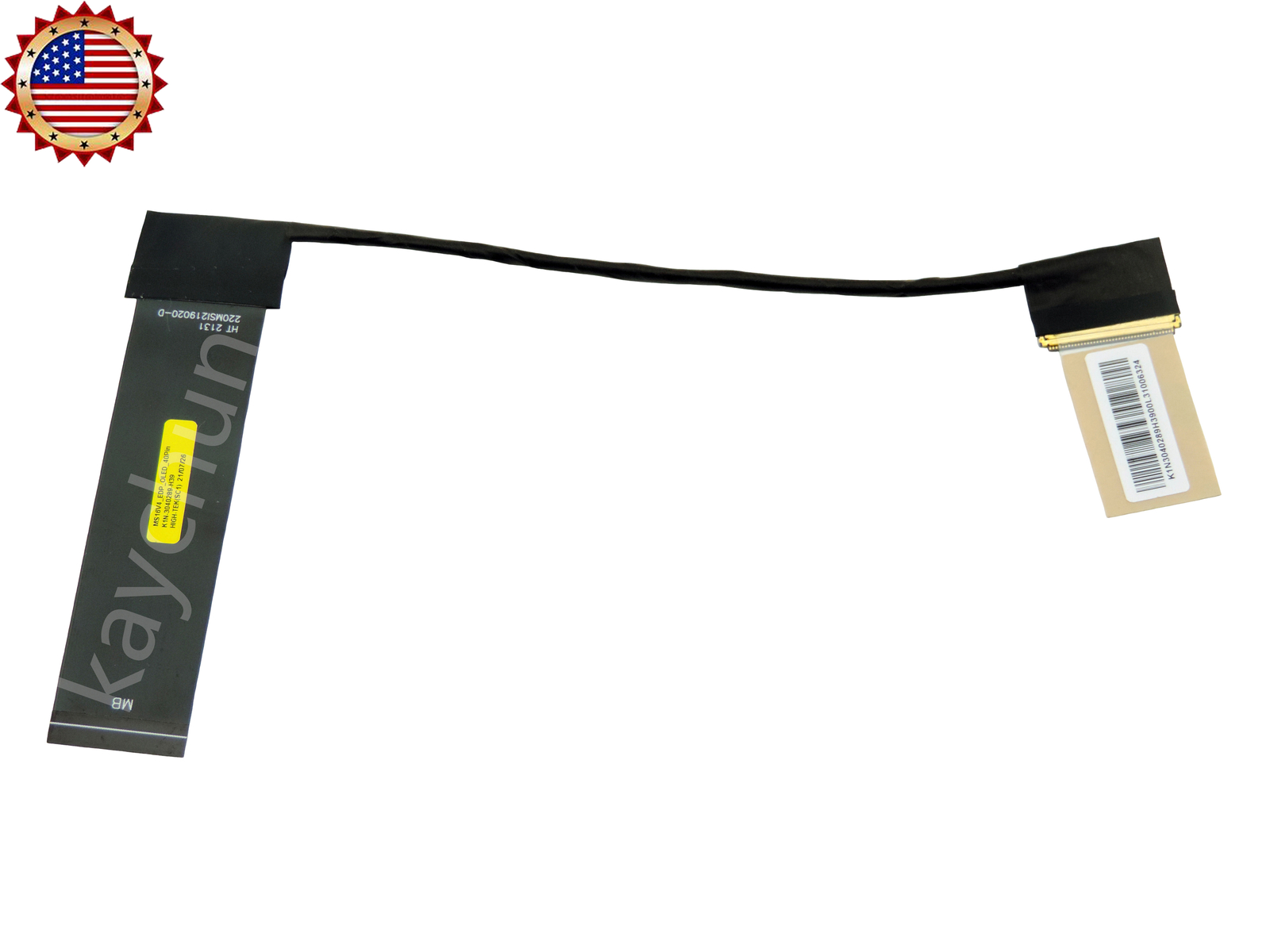 Original LCD Video Display Screen Cable K1N-3040289-H39 For MSI MS-16V4 ...