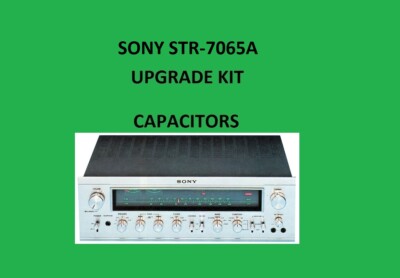 SONY STR-7065A Stereo Receiver Repair KIT - all capacitors | eBay
