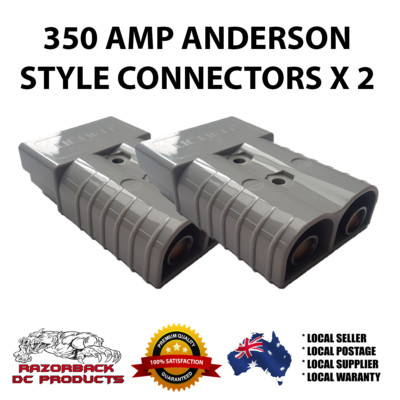 350 AMP ANDERSON STYLE PLUGS x2, HIGHEST QUALITY, FAST POST | eBay ...