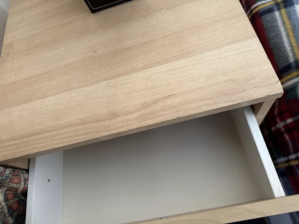 X2 IKEA Bedside tables Drawer underdesk 3 Drawer Wood effect collect ...