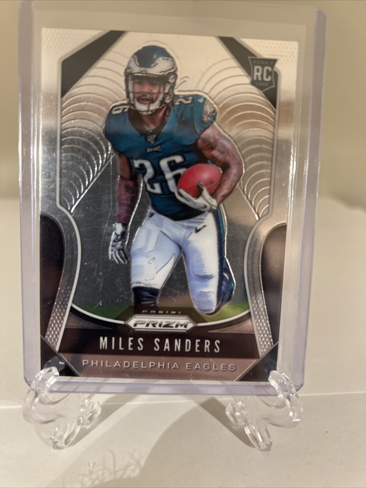 2019 Panini Prizm Football Miles Sanders Rookie Card #326 RC ...