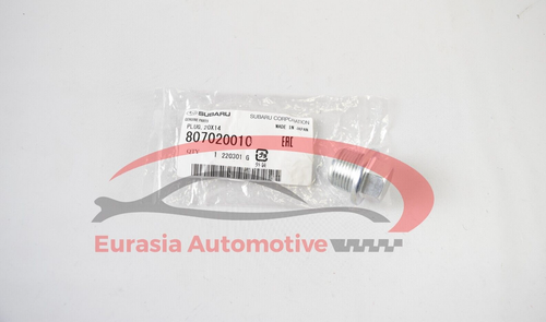 Genuine Subaru 1985-2021 Engine Oil Pan Drain Plug. 807020010 OEM | eBay