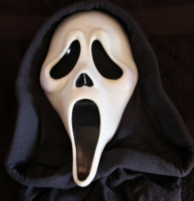 Original Ghostface Mask Fun World Vintage 1997 | eBay