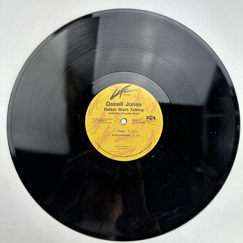 Donell Jones Better Start Talking 12 " LP Record Einzel (Vinyl Nur ...