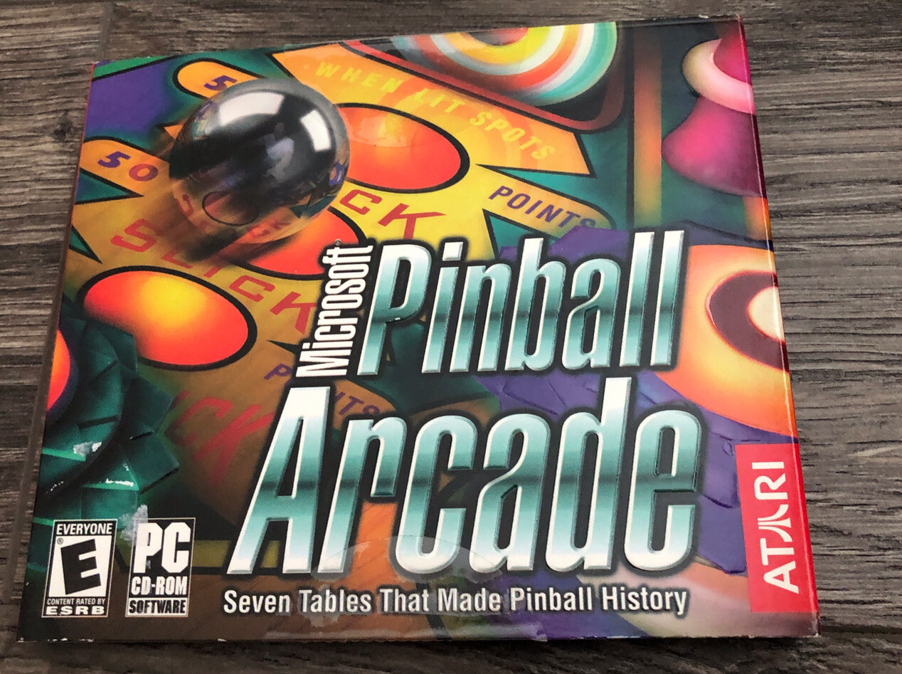 Microsoft Pinball Arcade PC 1998 Vintage Windows 95 98 Seven Tables | eBay