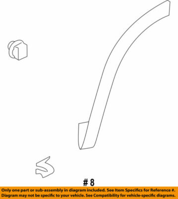 75077-0E010 Toyota Moulding sub-assy, rear door outside lower rh ...
