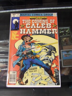 Marvel Premiere 54 ~ 1st appearance CALEB HAMMER! Newsstand! Frank ...