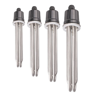 220V Immersion Water Tank Heater Electric Tube Heating Element 3KW/4 ...