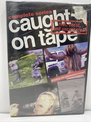 Very Rare Complete Series Caught On Tape DVD 2009 Factory Sealed Real ...