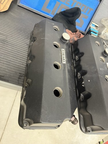 426 Hemi Valve covers cast aluminum stage V need repair Mopar Dodge ...