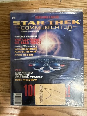 Star Trek Communicator Magazine 100th Issue, Dec/Jan 1994-1995 ...