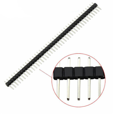 1PC 2MM 40 Pins Single Row Needle Straight Pin Header Strip PCB ...