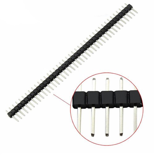 1PC 2MM 40 Pins Single Row Needle Straight Pin Header Strip PCB ...
