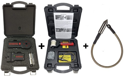 Magnepull XP1000LC Cable Puller Fishing Tool + Magnespot XR1000-K2 + 1/ ...