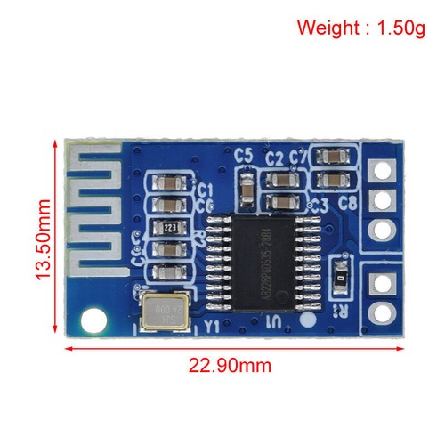 CA-6928 Digital Power Channel Amplifier Board 5V Bluetooth Speaker ...
