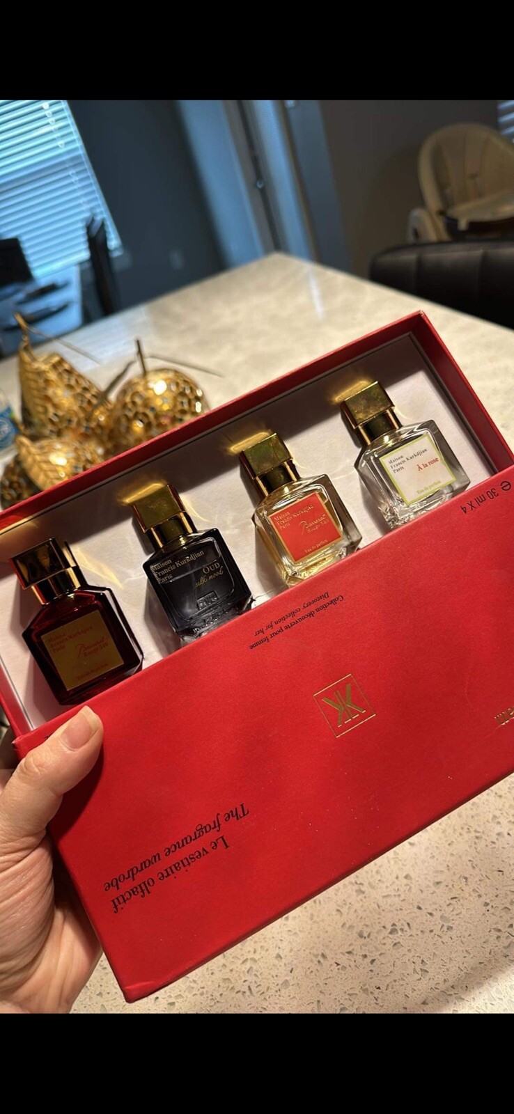 Maison Baccarat Perfum Set 4 Pc Open Box New Bottles | eBay