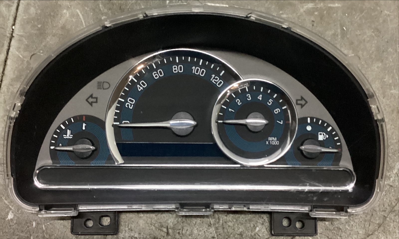 07 CHEVY HHR INSTRUMENT CLUSTER SPEEDOMETER MPH TACH ODOMETER 15944553 ...