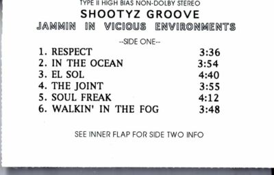 Shootyz Groove Jammin In Vicious Environments PROMO ADVANCE DEMO ...