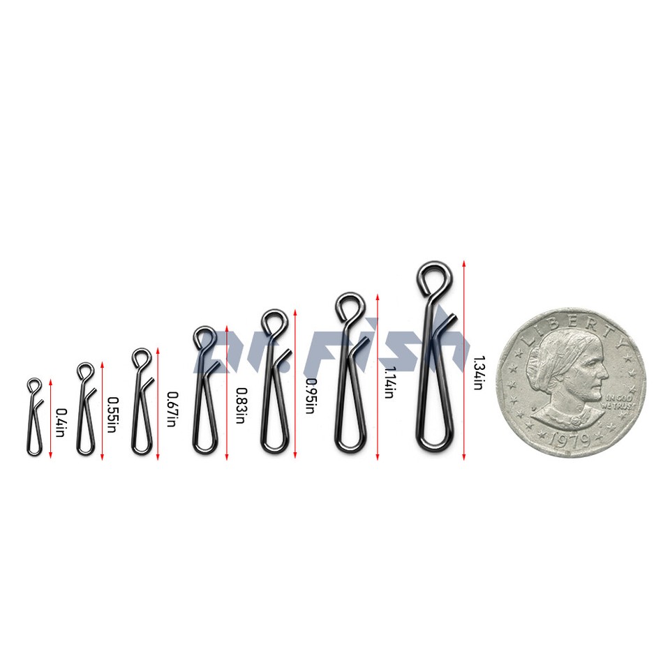 Fishing Clips Stainless Steel Fast Snap Quick Change Speed Clip for ...