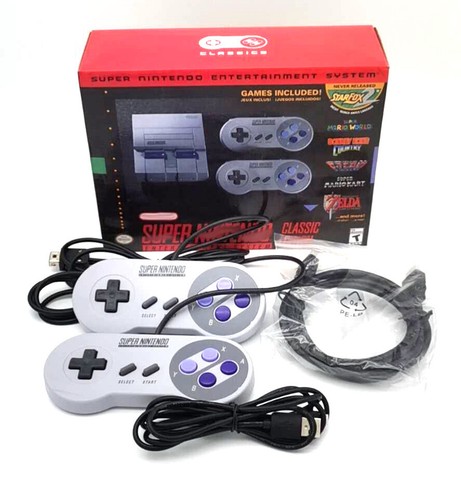 SNES Game Console 16 Bit MINI Game Console Replica | eBay