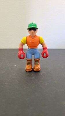 Construction Worker Like Imaginext Great Adventures Action Figure ...
