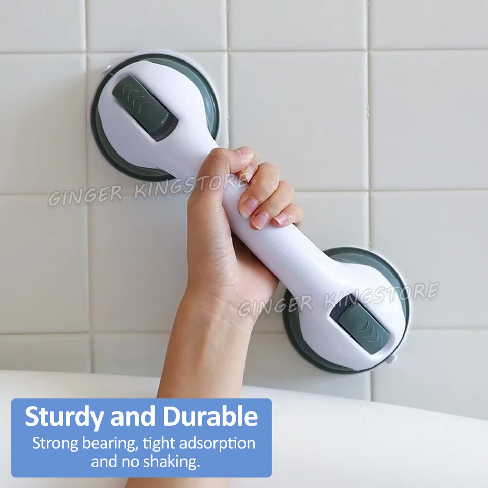 4X Bathroom Aid Bath Shower Hand Grab Grips Towel Suction Rail Bar ...