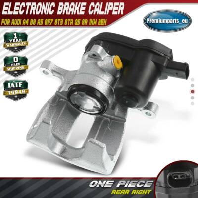 Electronic Brake Caliper Rear Right for Audi A4 B8 A5 8F7 8T3 8TA Q5 8R ...
