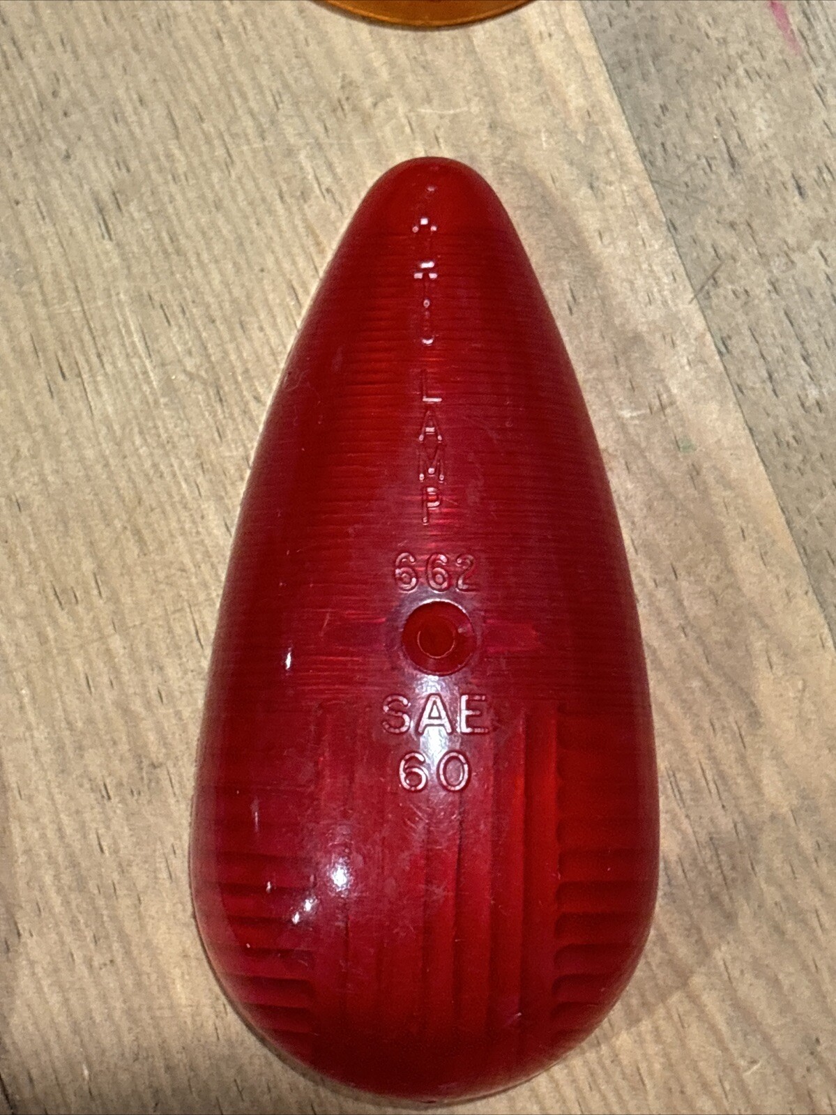 AUTO-LAMP 5Red/5Orange CAB vintage OLD TRUCK Marker Light Travel Trailer Plastic | eBay