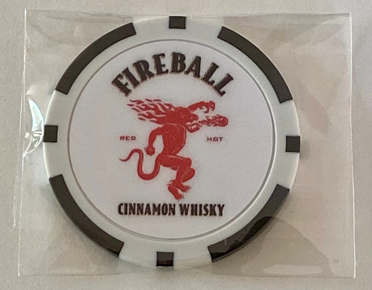 Fireball Whiskey Golf Ball