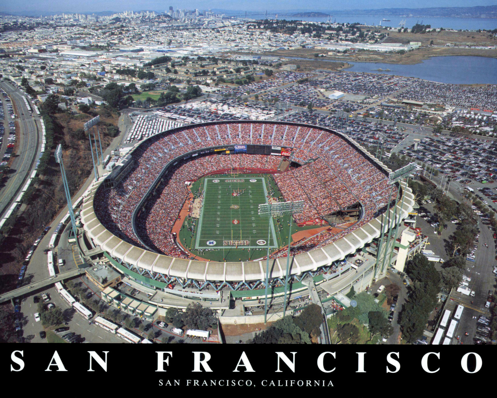 49ers - Candlestick Park, 8x10 Color Photo | eBay