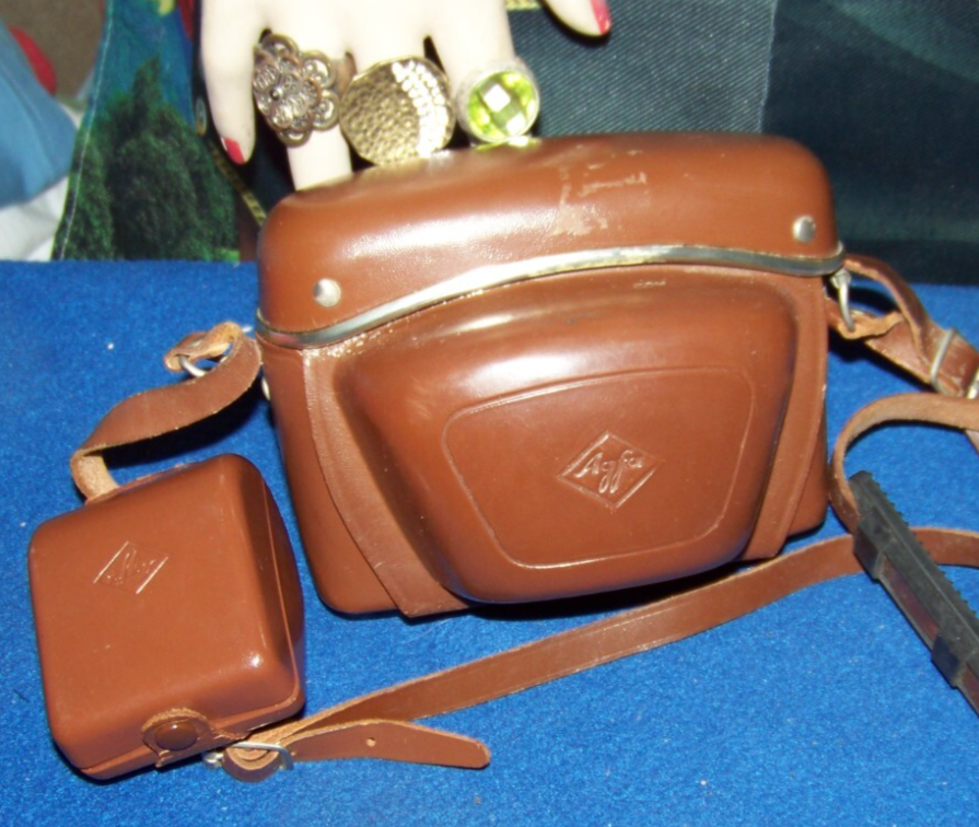 VTG German Agfa Color Agnar Optima Lens 35mm Film Camera, Flash ...