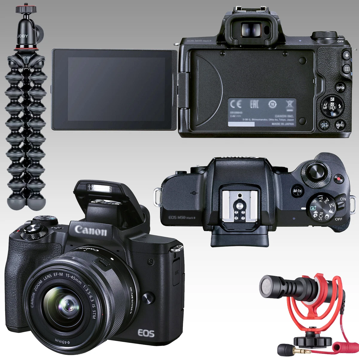 Canon Eos M50 Mark Ii Mirrorless Camera With 15-45mm Lens Online | www.simpleplanning.net