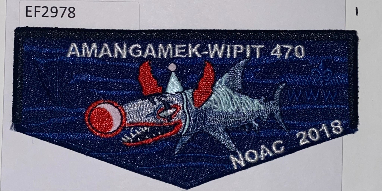 Boy Scout OA Flap Amangamek-Wipit Lodge 470 2018 NOAC | eBay