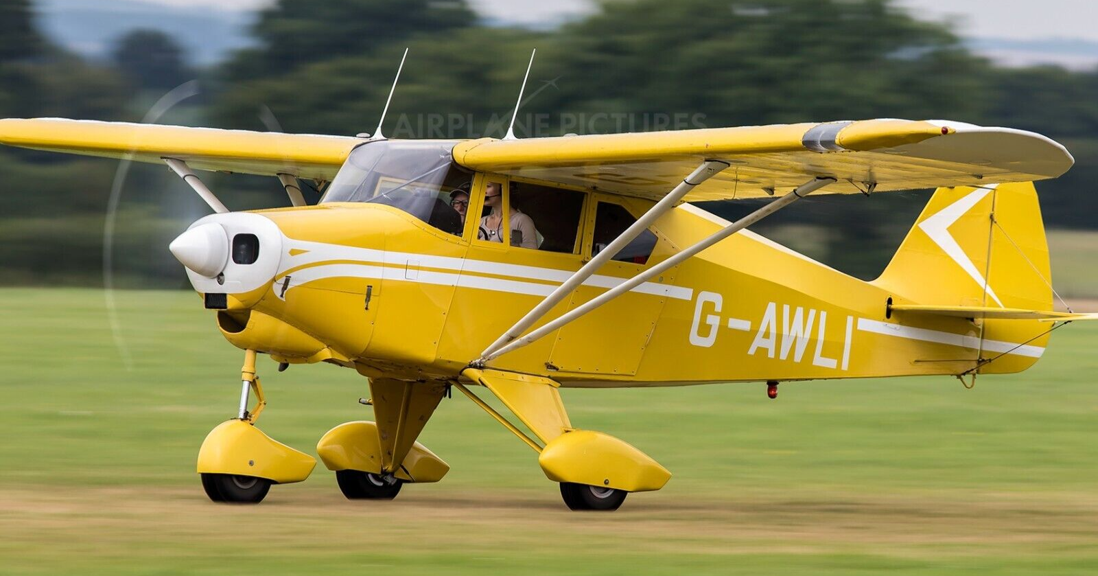 RARE+1957+Monogram+Piper+Tri+Pacer+Sport+Plane+Model+Airplane+Kit+PA25 ...