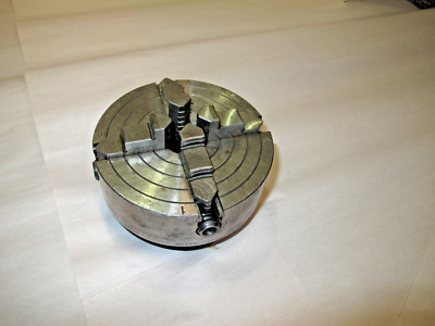 Hardinge 5" 4-Jaw Independant Lathe Chuck with Reversible Jaws Hardinge ...