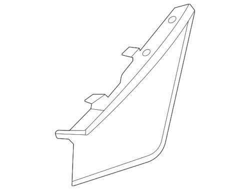 Genuine Ford 2021-2024 Bronco Sport Radiator Support Side Panel M1PZ ...