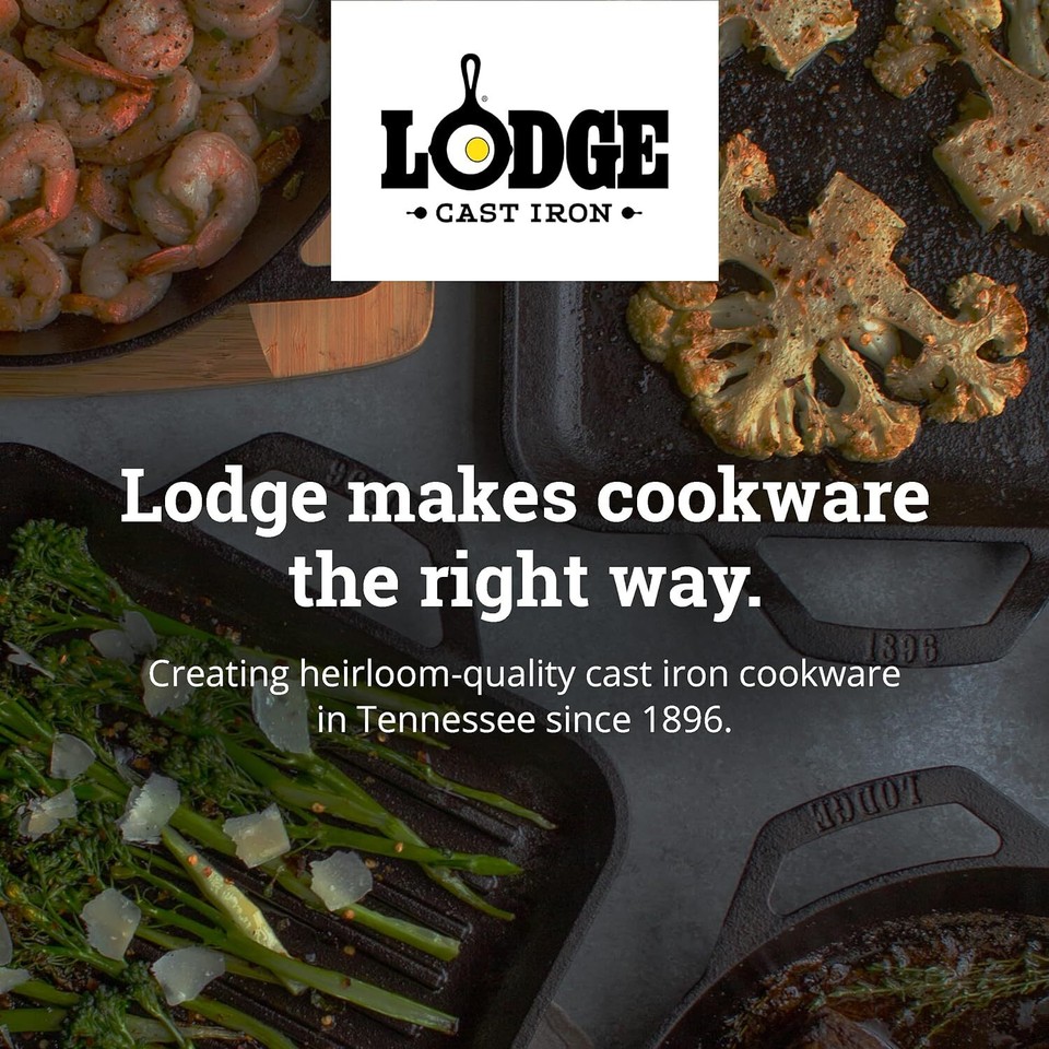 Lodge Cast Iron Chef Collection Skillet | eBay