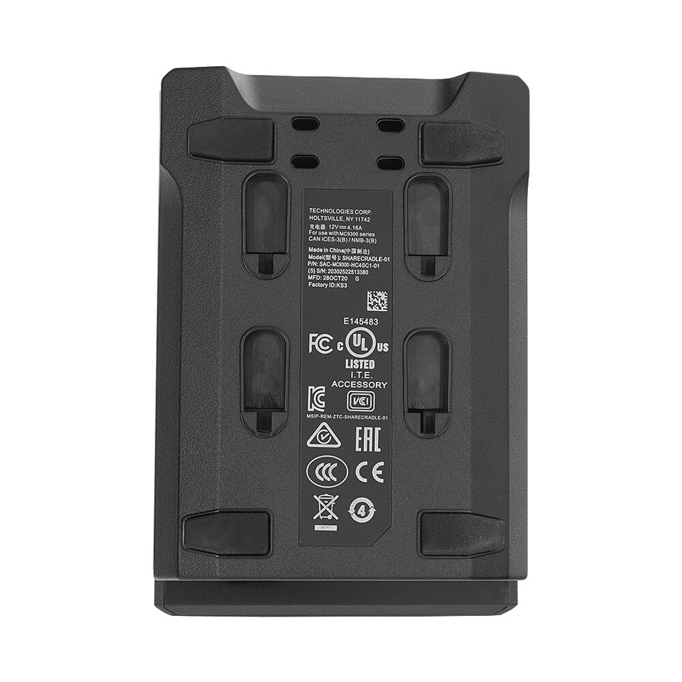 4-Slot Battery Charger Cradle for Zebra MC9300 Series P/N:SAC-MC9300 ...