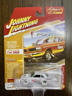 JOHNNY LIGHTNING CLASSIC GOLD R2 VER. A 1963 PONTIAC TEMPEST WHITE LIGHTNING | eBay