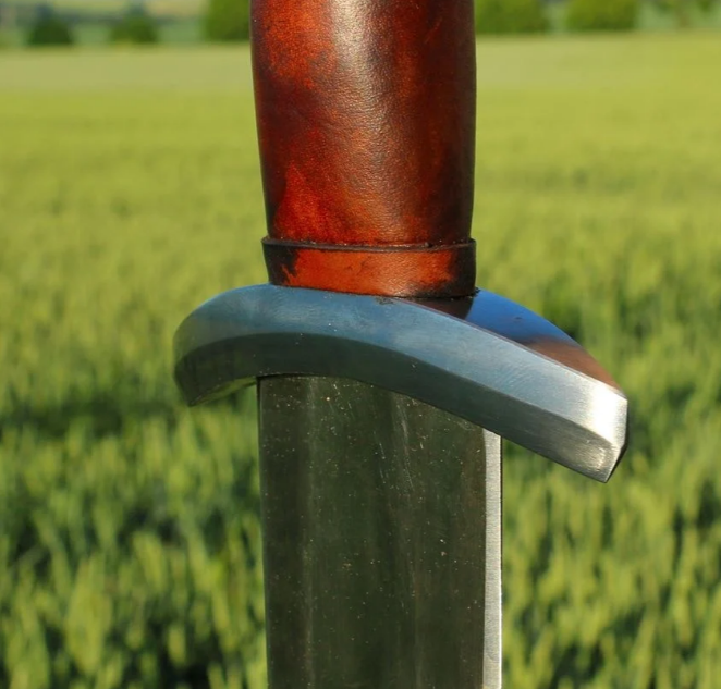 Hand Forged Medieval Style Viking Chieftain Sword, Vikings Battle Ready ...