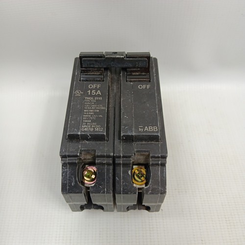 New Circuit Breaker GE THQL2115 15 Amp 2 Pole 120/240v Type THQL | eBay