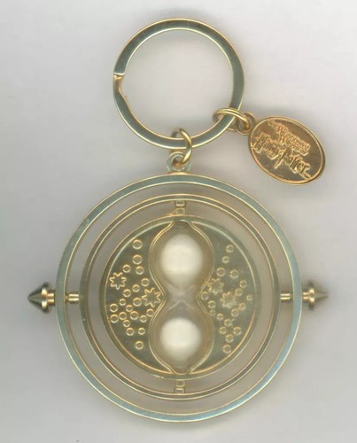 KEYCHAIN TIME TURNER CHARM WIZARDING WORLD OF HARRY POTTER UNIVERSAL ...