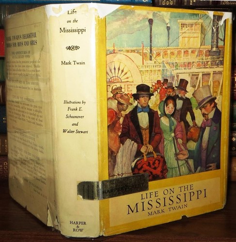 Mark Twain LIFE ON THE MISSISSIPPI Vintage Copy | eBay