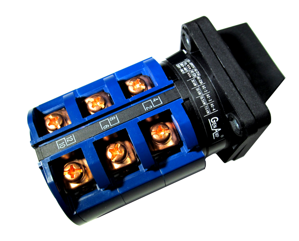 65 Amp Transfer Switch Shore-Off-Gen Premium Rotary Switch for RV ...