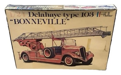 Heller 1/24 Delahaye Type 103 Bonneville Vintage Model Kit New Open Box ...